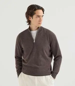 Brunello Cucinelli Cashmere Quarter-zip Sweater