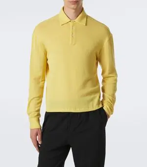THE ROW Reyes Cashmere And Silk Polo Sweater