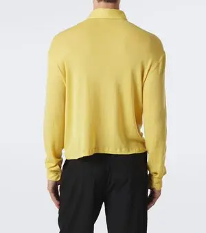 THE ROW Reyes Cashmere And Silk Polo Sweater