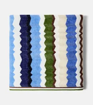 Missoni Eva Zigzag Cotton Terry Bath Sheet - Multicoloured