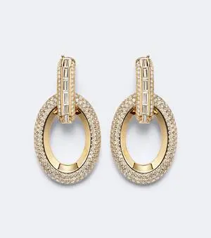 Messika Groove 18kt Drop Earrings With Diamonds