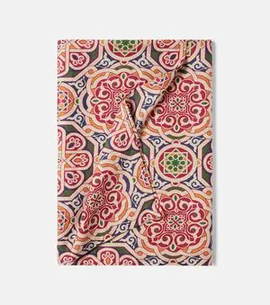 CABANA Catalina Printed Linen Tablecloth - Multicoloured