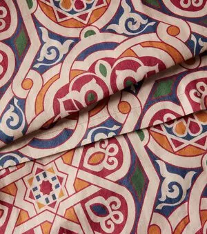 CABANA Catalina Printed Linen Tablecloth