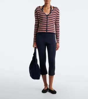 Faithfull The Brand Leandra Cotton-blend Capri Pants