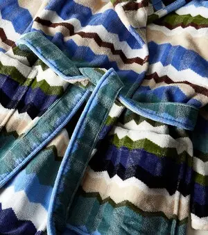 Missoni Eva Hooded Cotton Terry Bathrobe