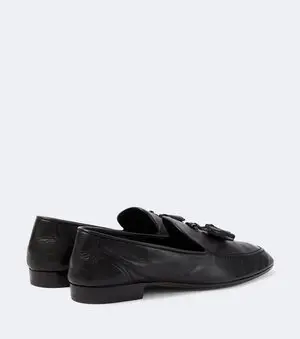 THE ROW Caden Leather Loafers