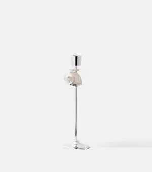 TAVARES 1922 Shell Sterling Candle Holder - Silver
