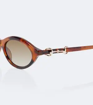 Gucci Horsebit Round Sunglasses