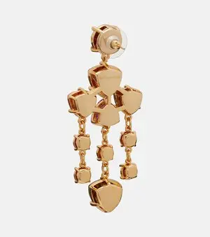 SELF-PORTRAIT Crystal-embellished Drop Earrings