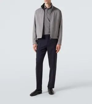 Zegna Cotton Pique Polo Shirt