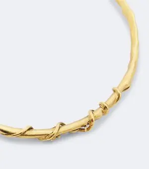 Saint Laurent Cassandre Mulberry Necklace