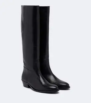 JUDE Leather Knee-high Boots