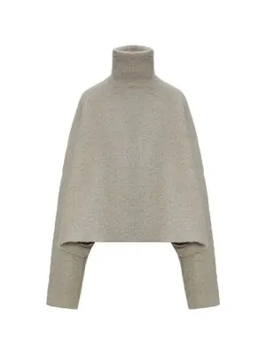 Rick Owens Wool Turtle-neck Sweater