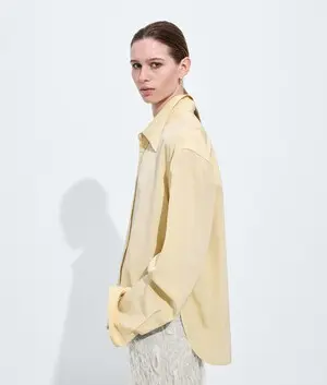 Bottega Veneta Silk And Viscose Toile Shirt
