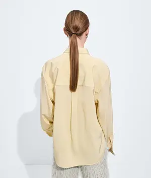 Bottega Veneta Silk And Viscose Toile Shirt