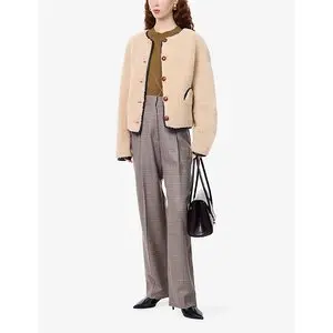 BLAZÉ MILANO Gliss Bolero Shearling Jacket