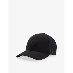 BOSS Logo Cotton Cap - Black