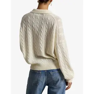 Polo Ralph Lauren Cable-knitted Wool And Cashmere Jumper - Authentic Cream