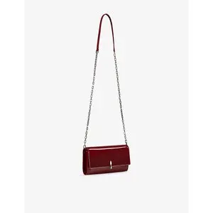 CHRISTIAN LOUBOUTIN Bettina Patent-leather Wallet-on-chain - Empire