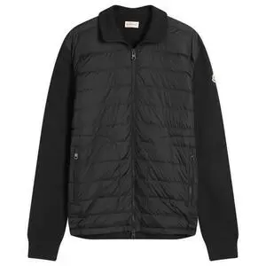 Moncler Down Knit Jacket - Black