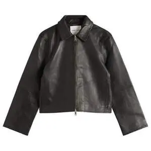 Samsøe Samsøe Salylo Leather Jacket - Black