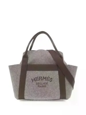 Hermès 2021 Feutre Sac De Pansage Groom Bag Satchel