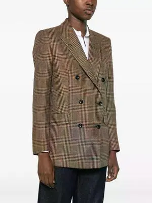 Tagliatore Check Double-breasted Blazer