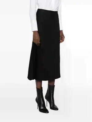 THELATEST Panelled Flared Midi Skirt