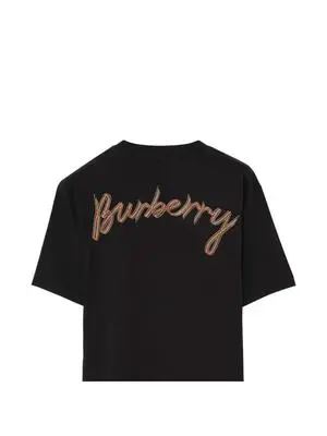 Burberry Logo Cotton T-shirt