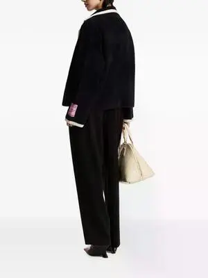 Essentiel Antwerp Double-breasted Faux-shearling Jacket