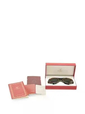 Cartier 1991 Diabolo Round Sunglasses