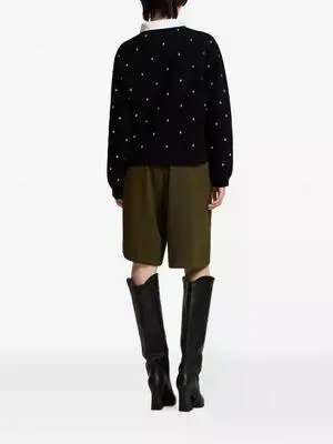Essentiel Antwerp Klou Stud-embellished Sweater - Black