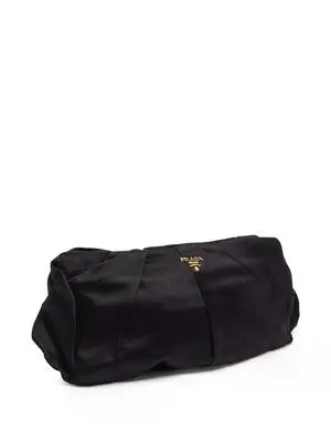 Prada Pleated Frame Clutch Bag