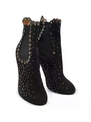 Alaïa Gomet Laser-cut Ankle Boots