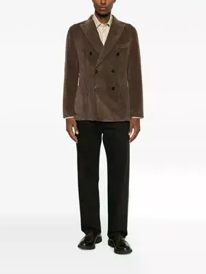 Boglioli Double-breasted Corduroy Jacket