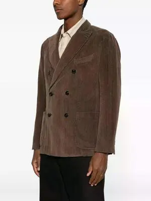 Boglioli Double-breasted Corduroy Jacket