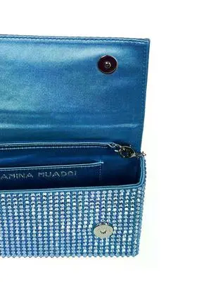 Amina Muaddi Mini Paloma Clutch Bag