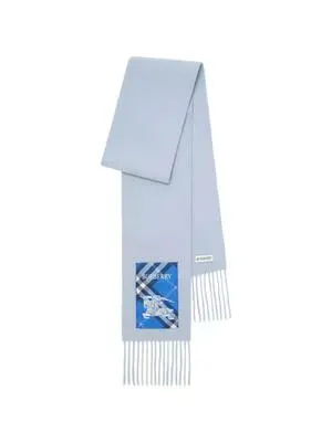 Burberry Narrow Check-label Cashmere Scarf