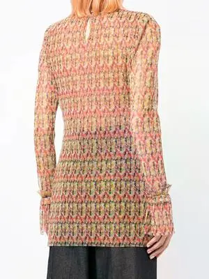 Philosophy Di Lorenzo Serafini Graphic-print Long-sleeve Top