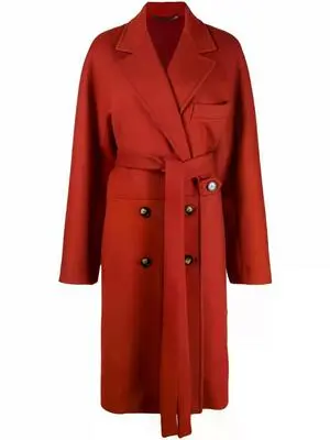Stella McCartney Double-breasted Belted Coat