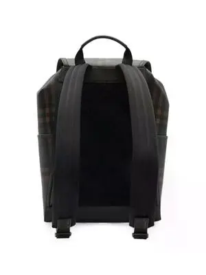 Burberry City Check Clip Backpack