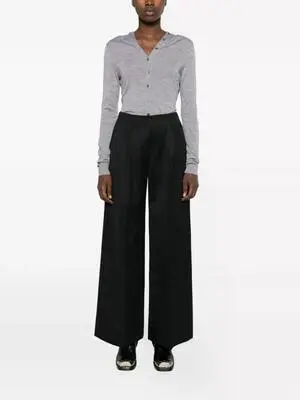 Simone Rocha Bow-detail Wide-leg Trousers