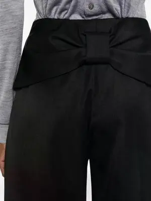 Simone Rocha Bow-detail Wide-leg Trousers