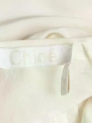 Chloé Lace-trim Ruffled Blouse
