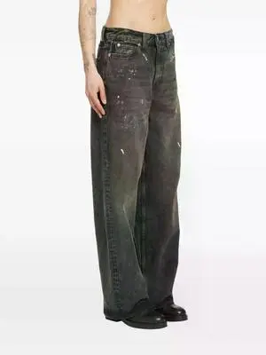 Our Legacy Full Cut Paint Jeans