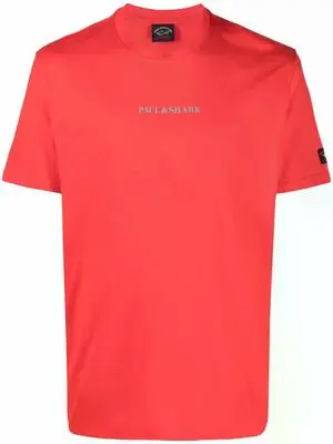Paul & Shark Crew-neck T-shirt - Red