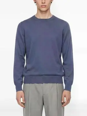Brunello Cucinelli Crew-neck Long-sleeve Sweater