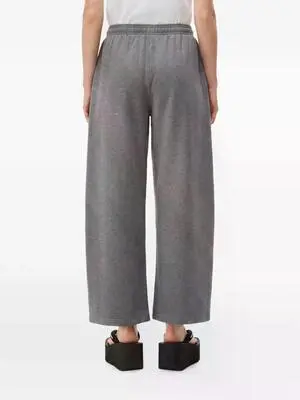 Alexander Wang Mid-rise Relaxed Logo Print Sweatpants