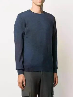 BARBA NAPOLI Crewneck Wool Jumper