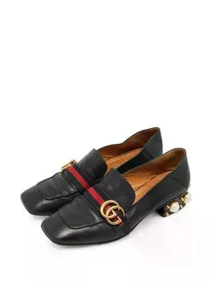 Gucci Peyton Pearl-embellished Loafers